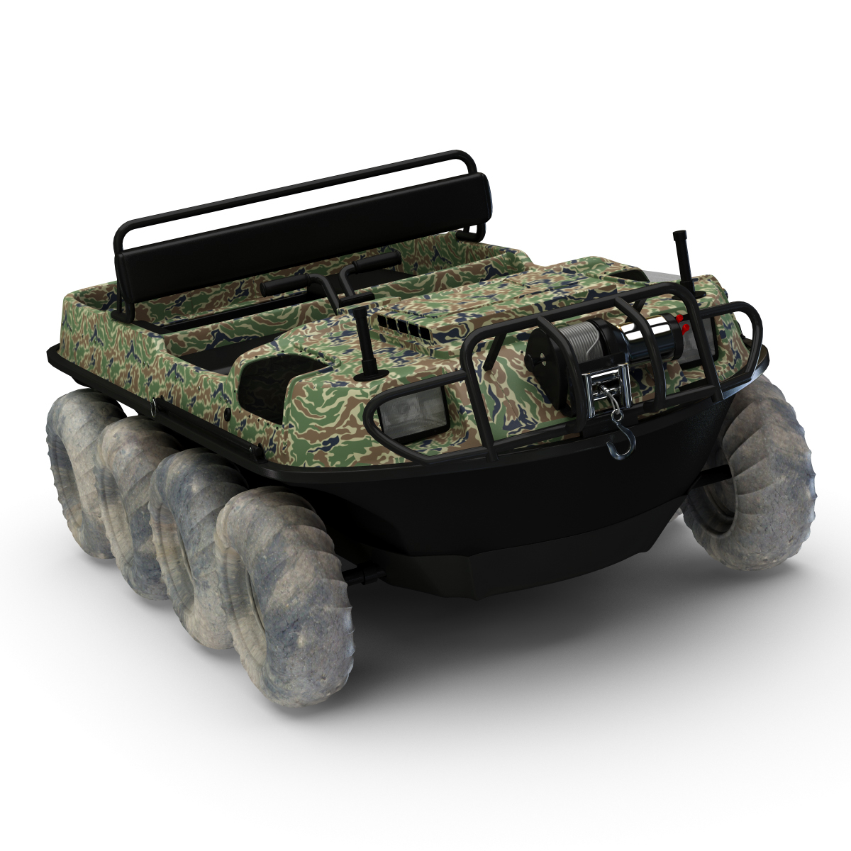 amphibious argo 8x8 v2 obj
