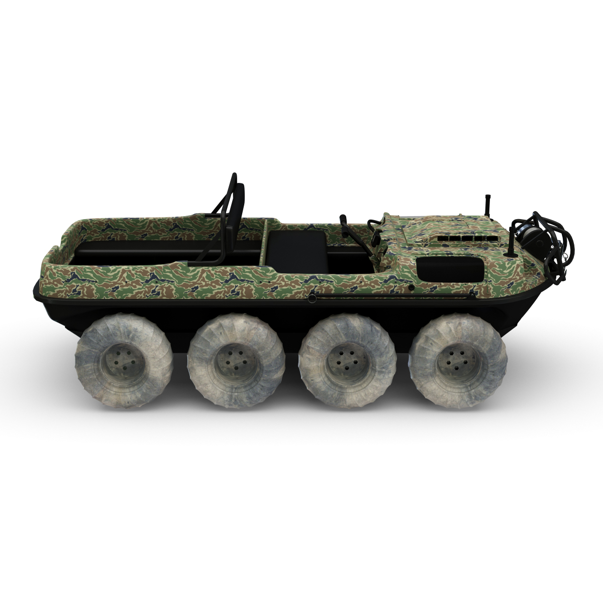 amphibious argo 8x8 v2 obj