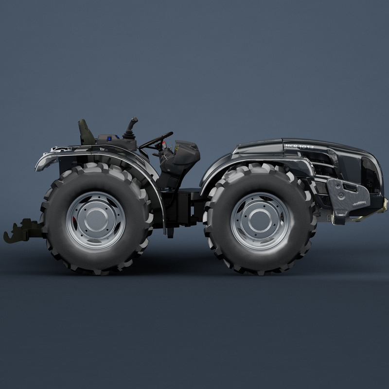 tractor engine diesel 3d model