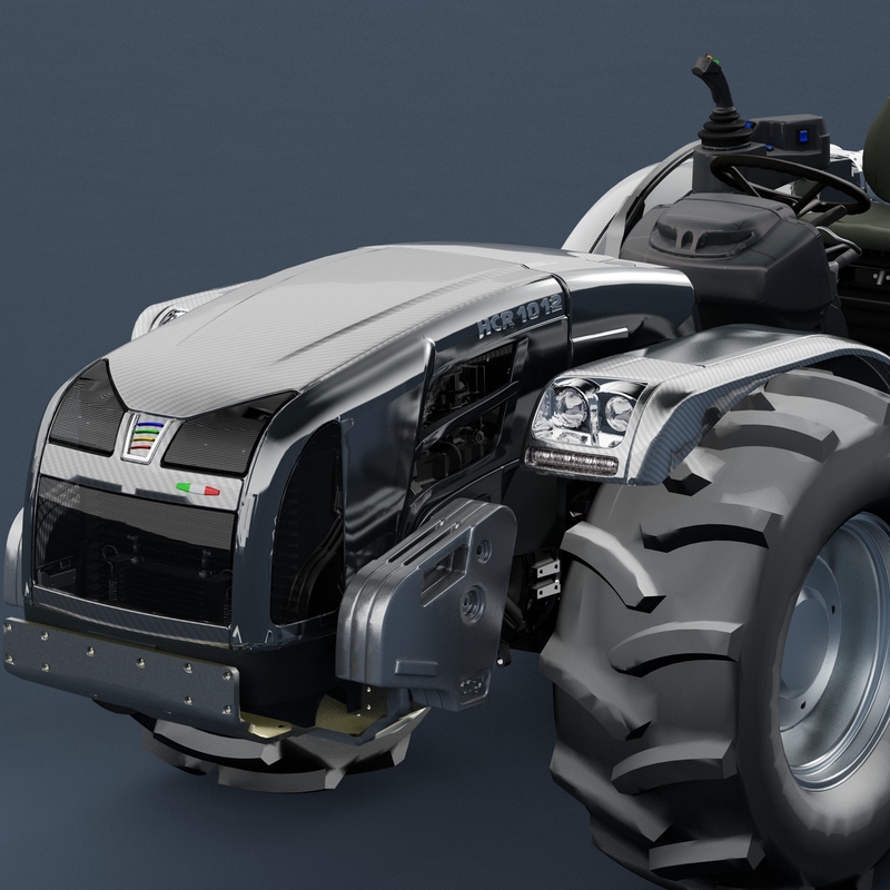 tractor engine diesel 3d model