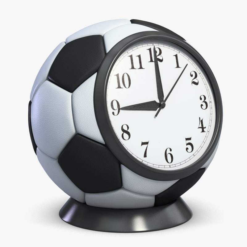 football alarm clock 3ds