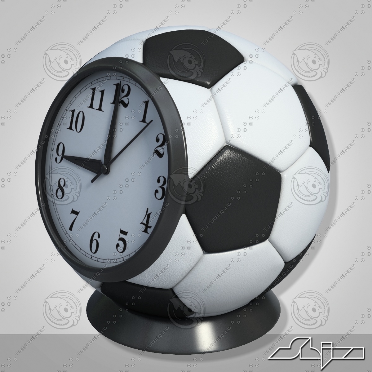 football alarm clock 3ds