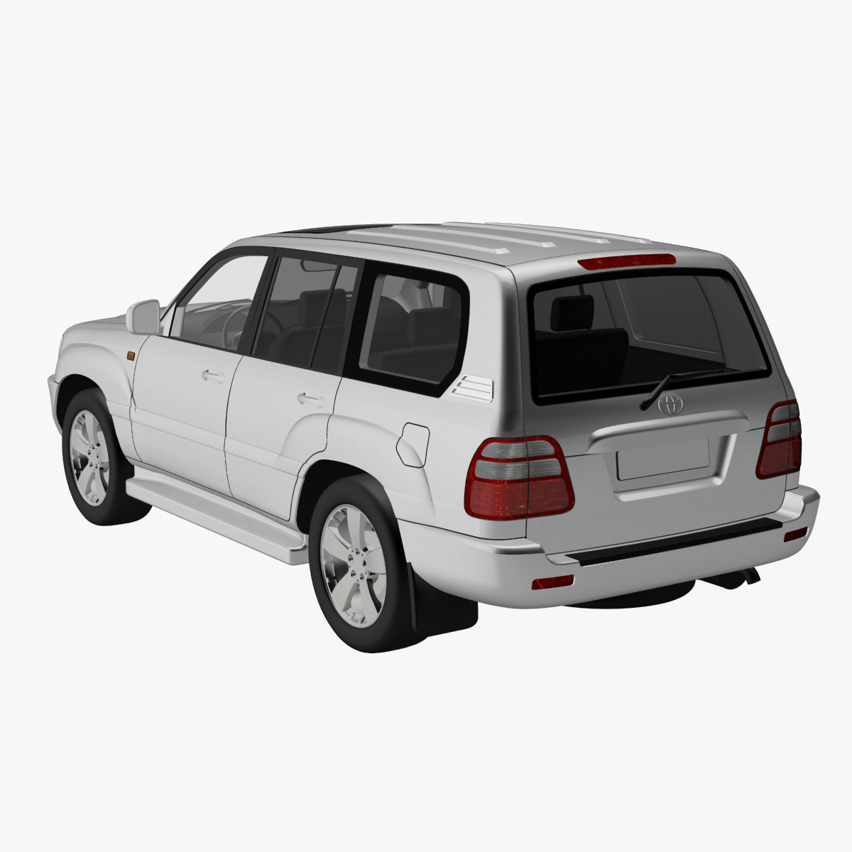 toyota land cruiser 100 3d model
