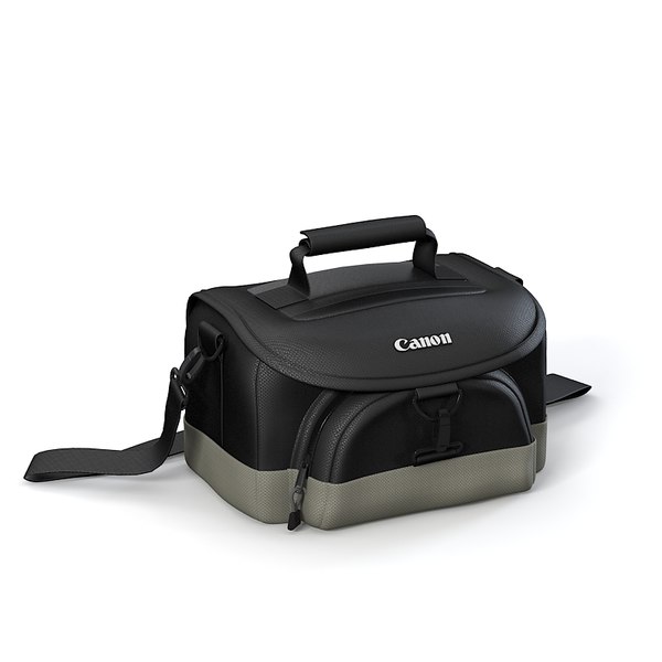 3d model camera bag
