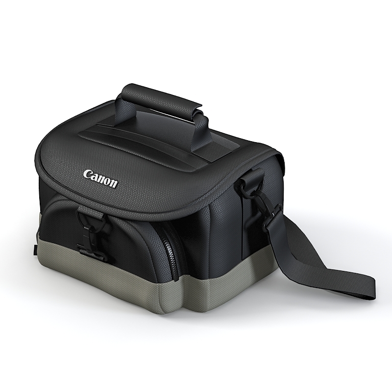 3d model camera bag