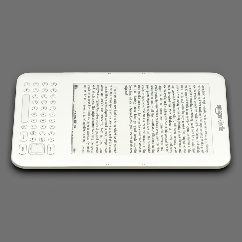 3d model of amazon kindle keyboard 3g