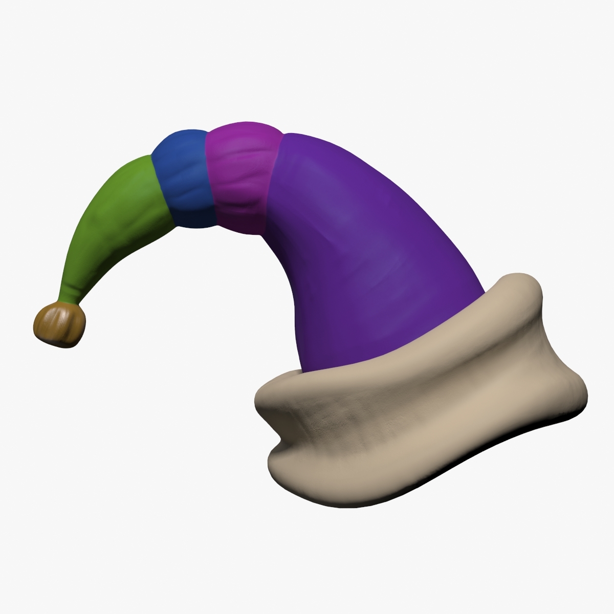 3d model of fool cap