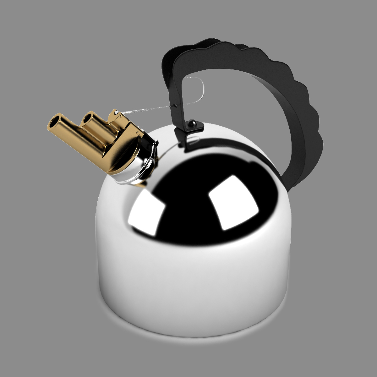 3d model kettle richard sapper