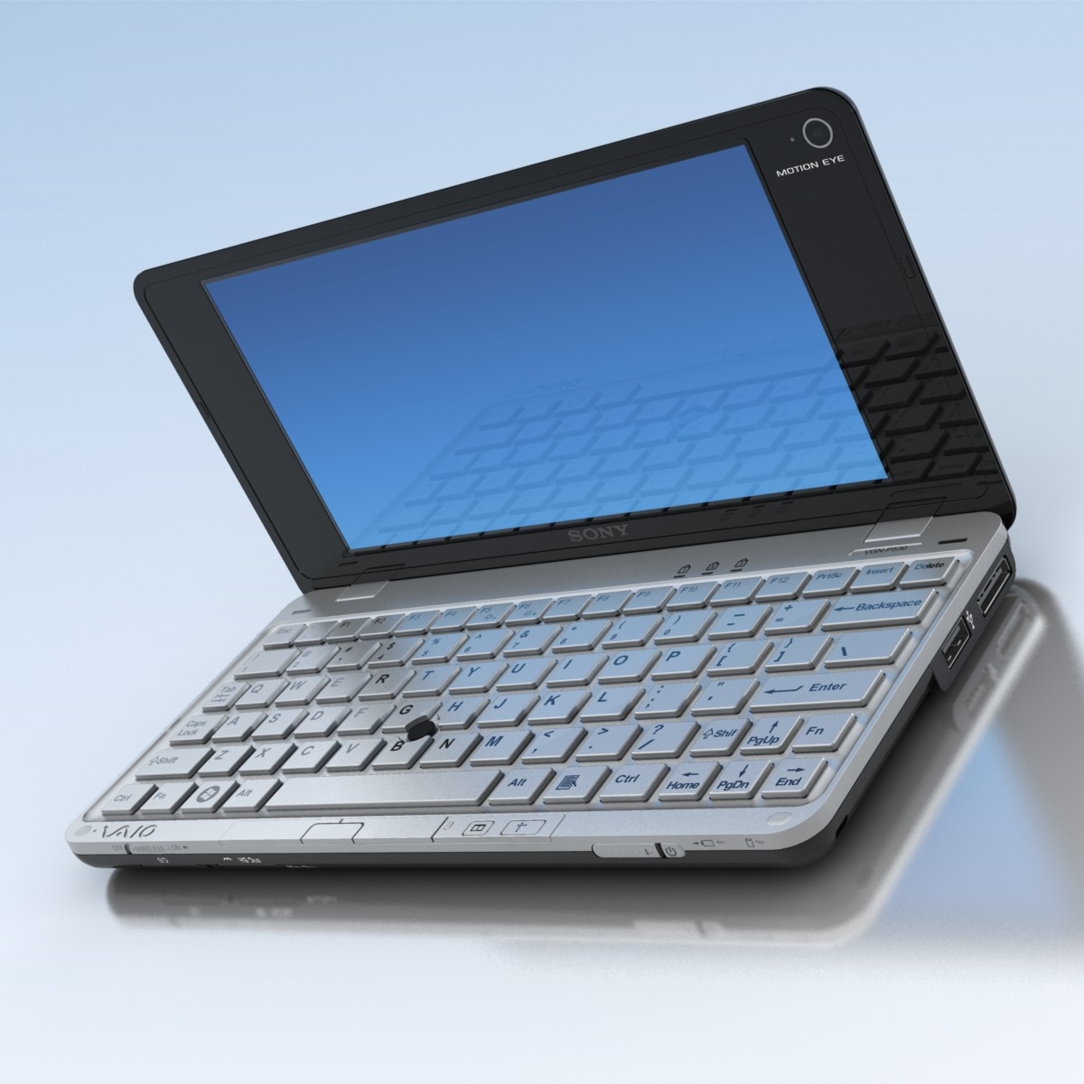 notebook sony vaio 3d max