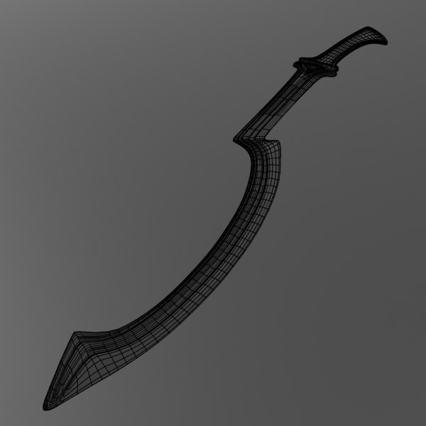 lwo phoenician bronze sickle sword
