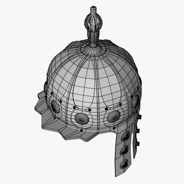 chinese helmet 3d max