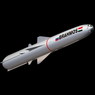 brahmos cruise missile 3d max