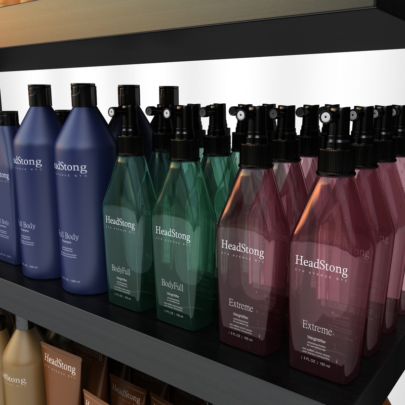 3ds cosmetic display rack