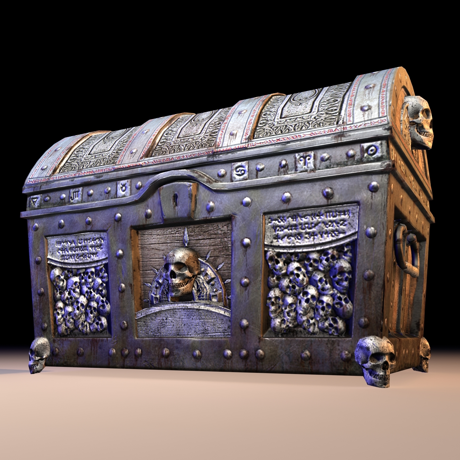 3ds max treasure chest