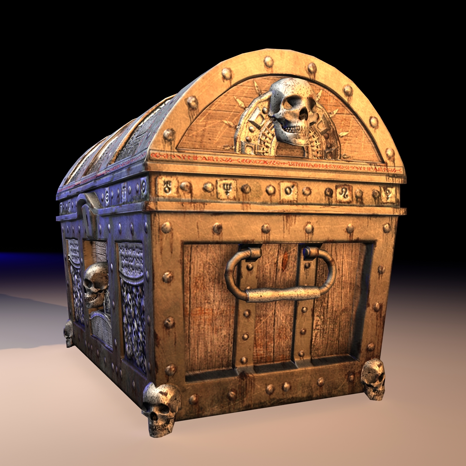 3ds max treasure chest
