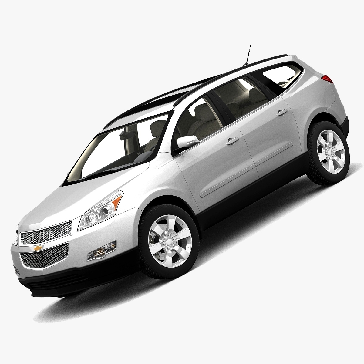 chevrolet traverse 2009 3d model