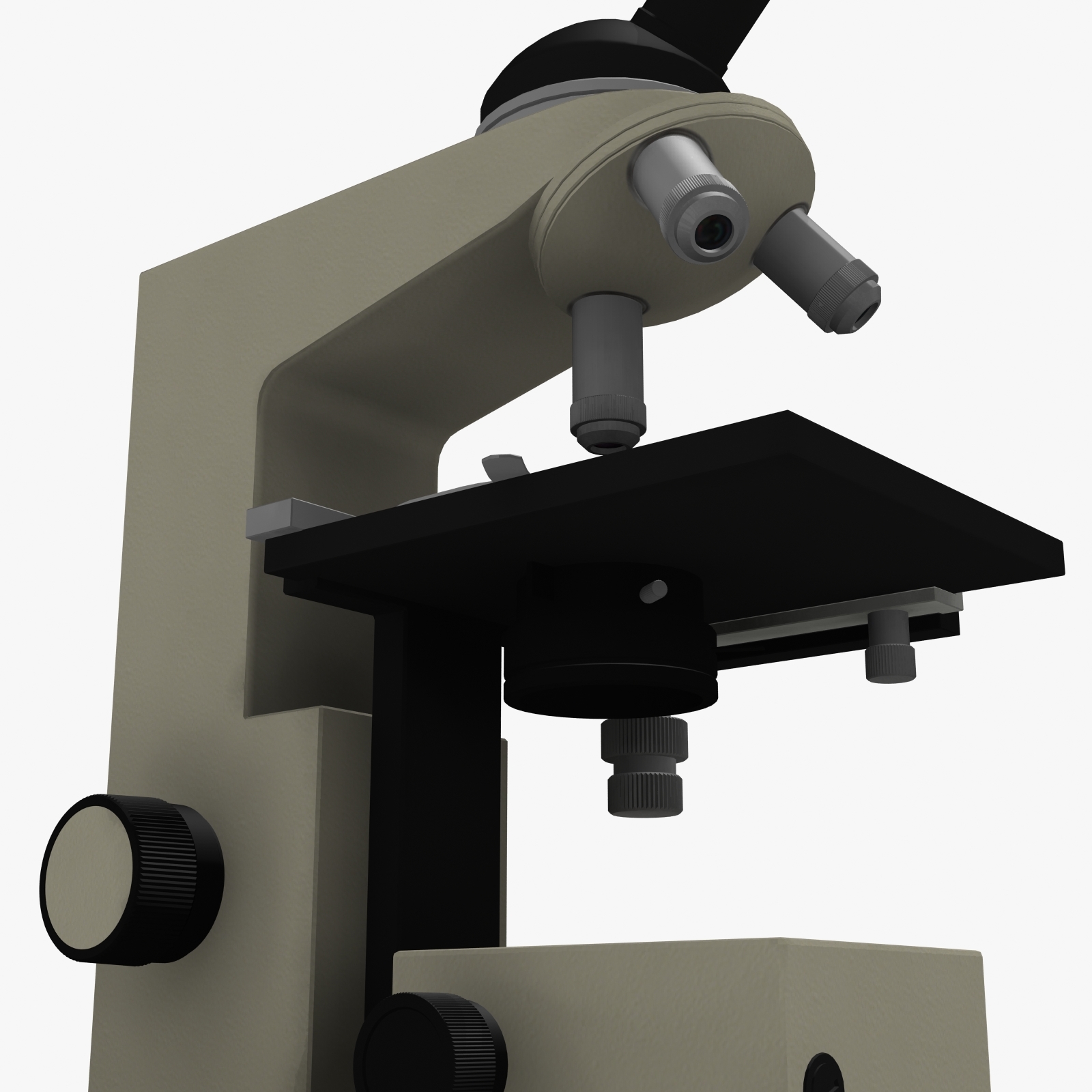 3d model laboratory microscope micro