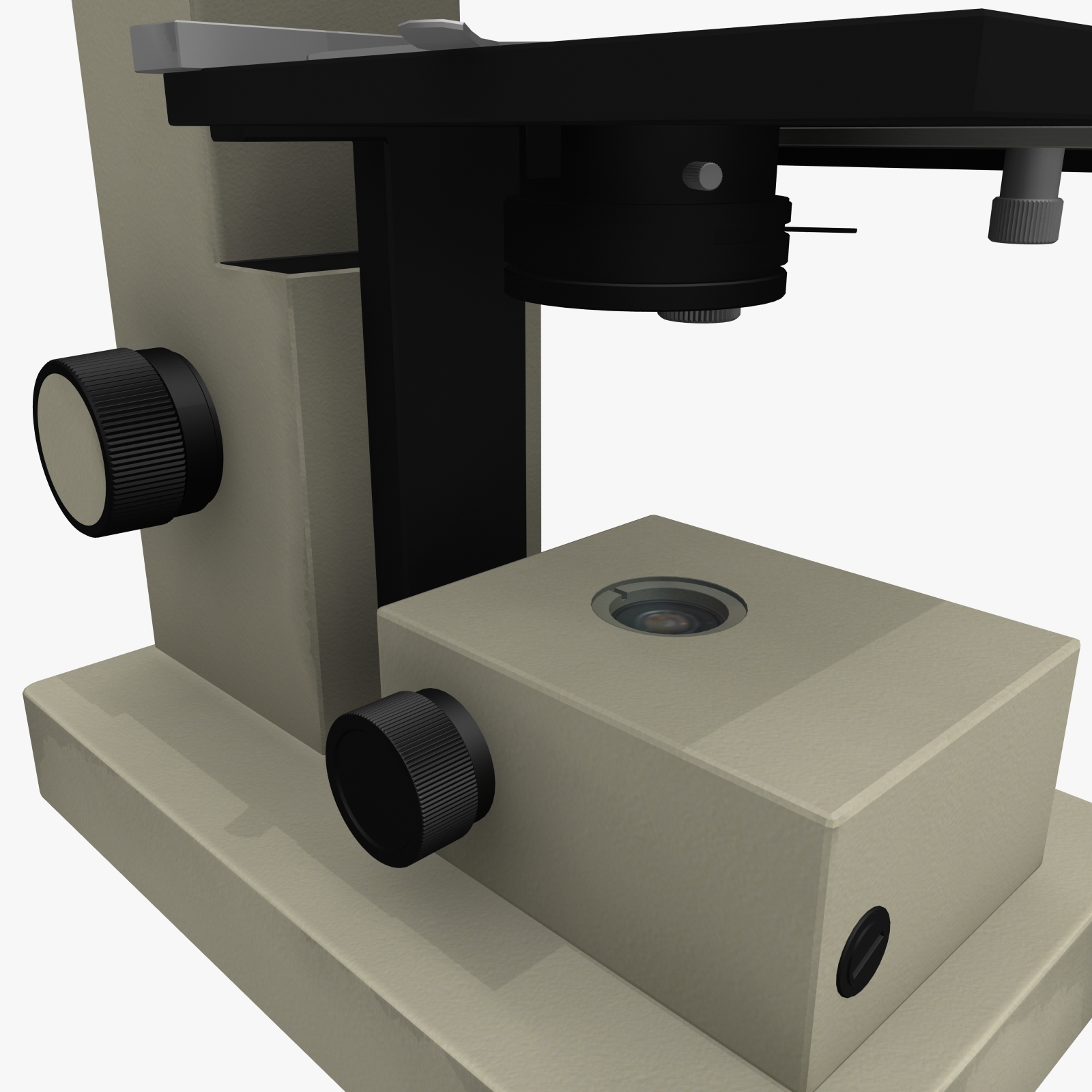 3d model laboratory microscope micro