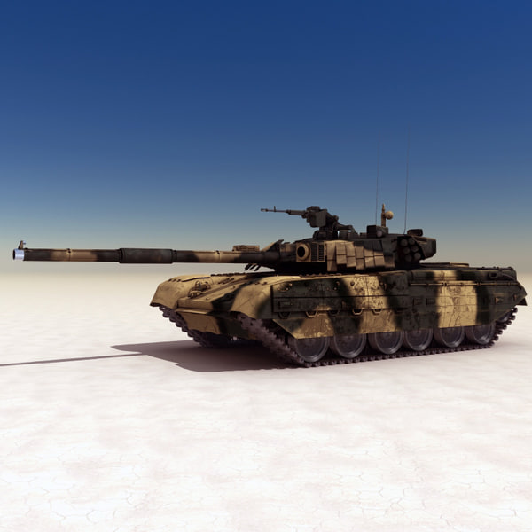 t-84 oplot tank 3d model