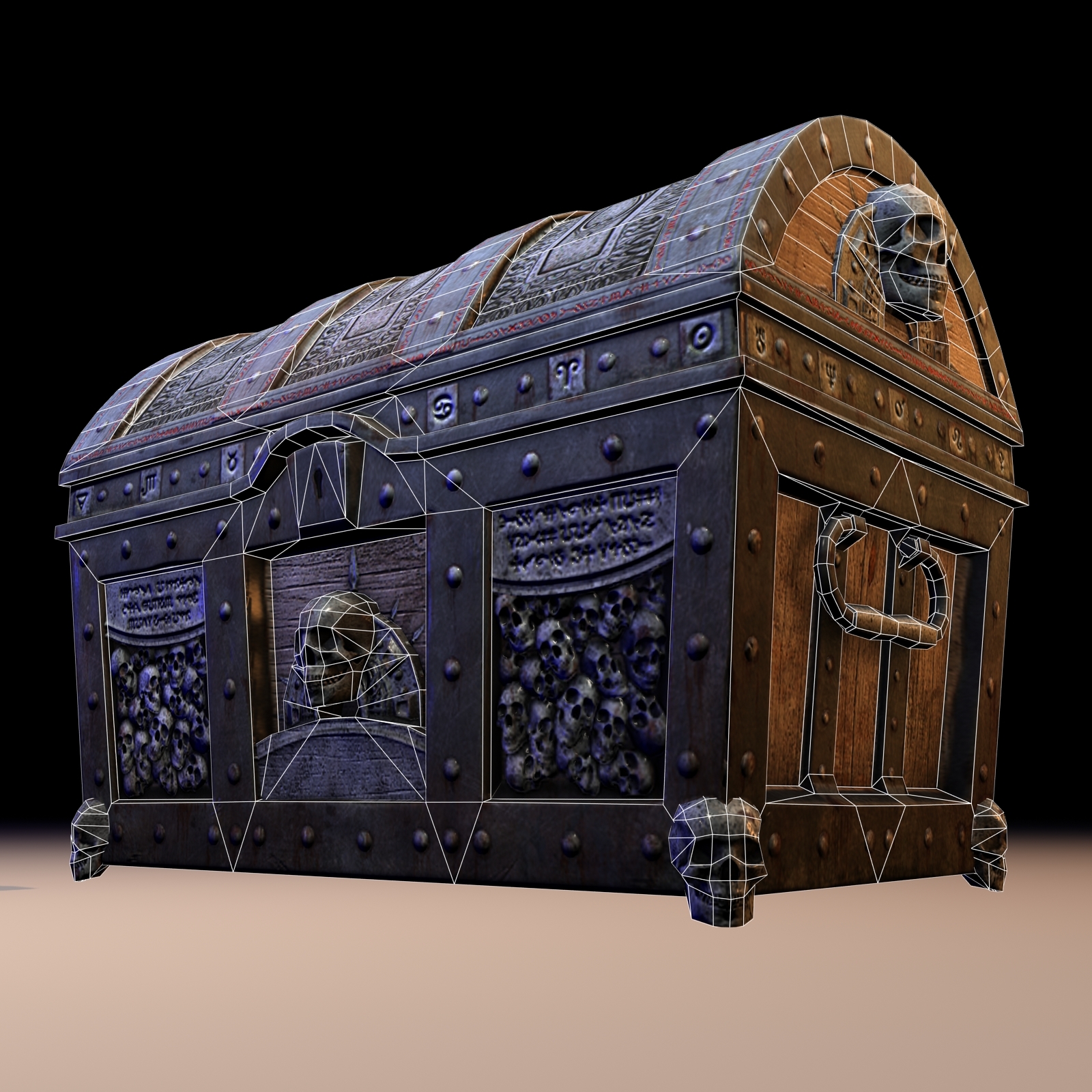 3ds max treasure chest