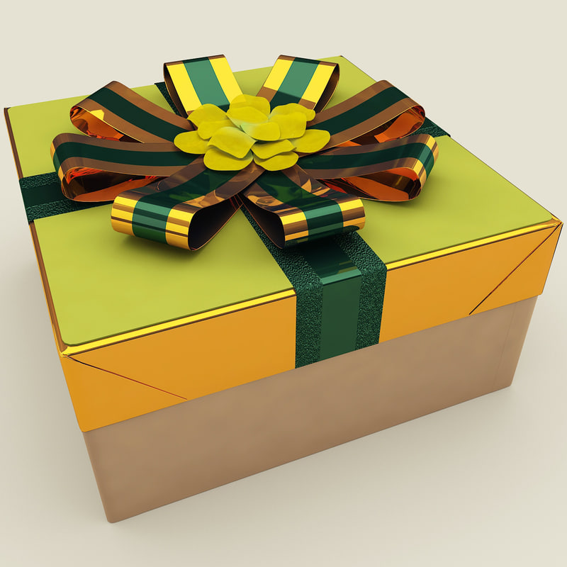 3d gift box