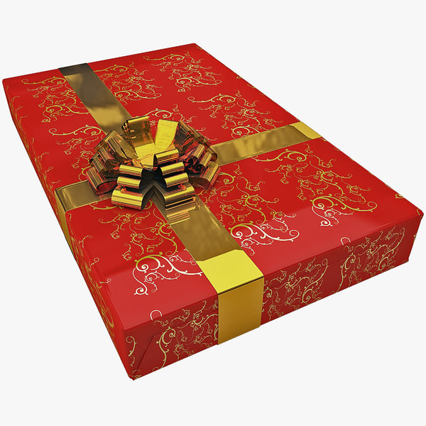 3ds max gift box