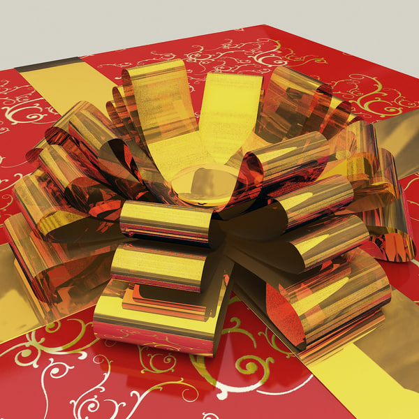 3ds max gift box