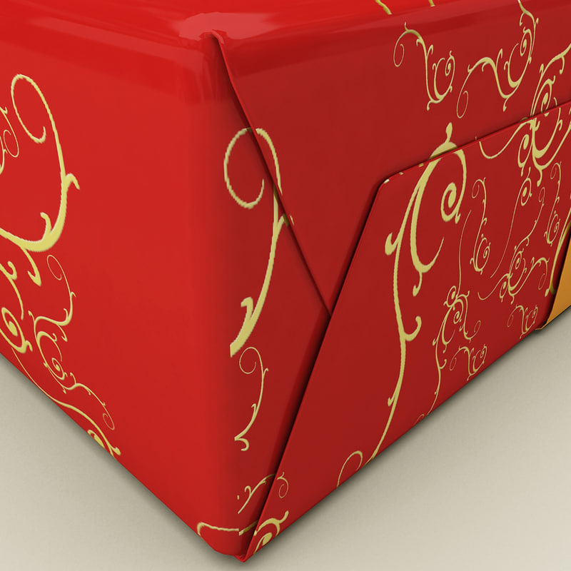 3ds max gift box