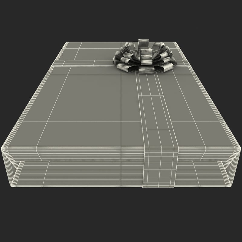 3ds max gift box