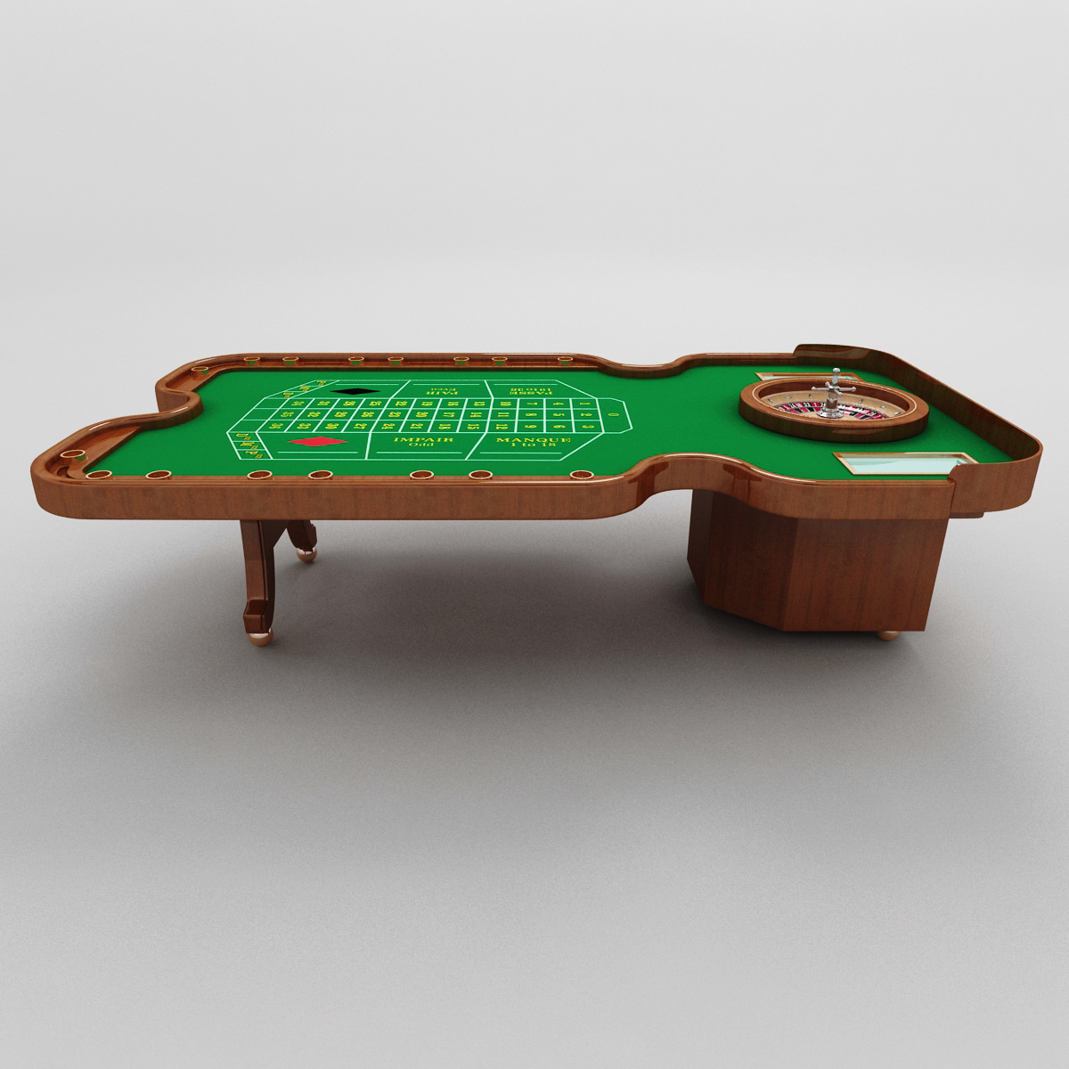 roulette table 2 3d 3ds