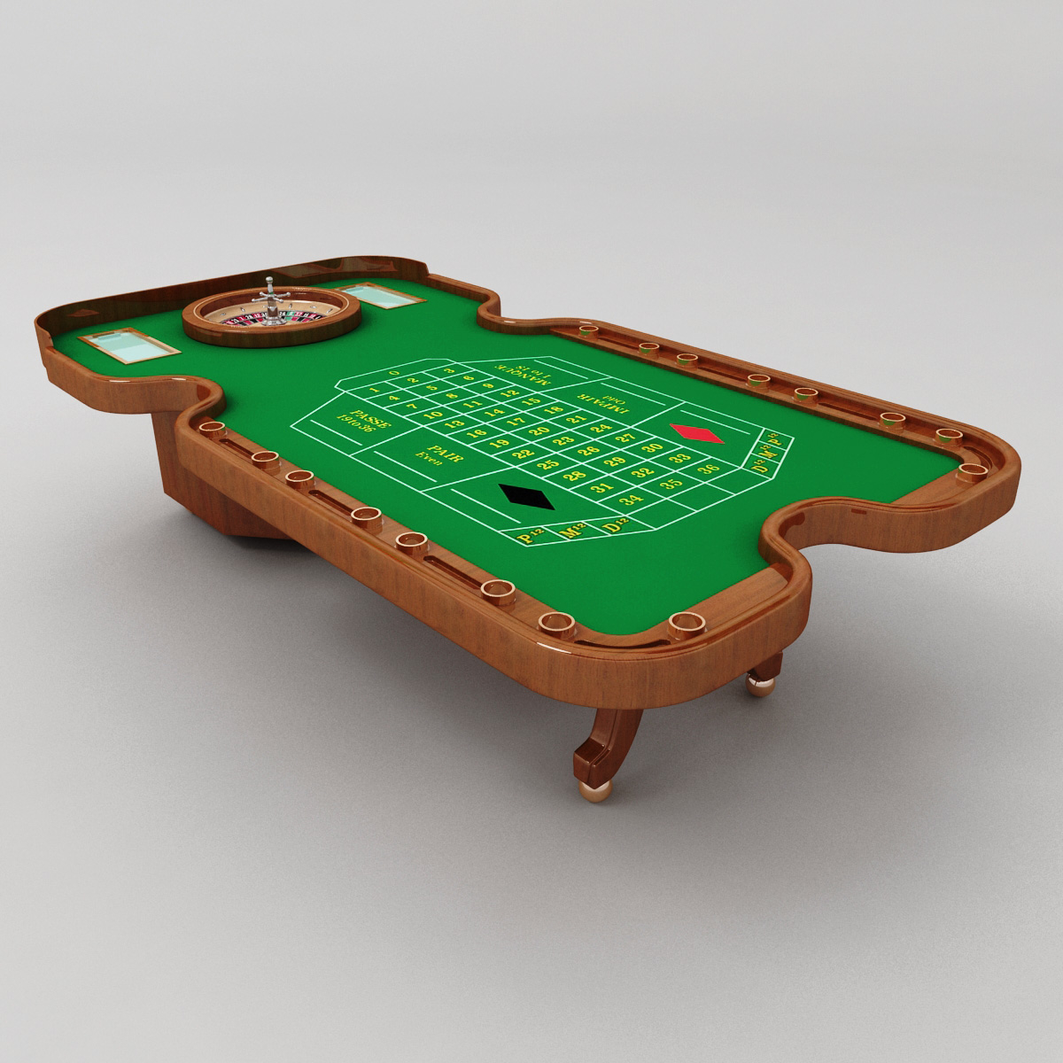 roulette table 2 3d 3ds