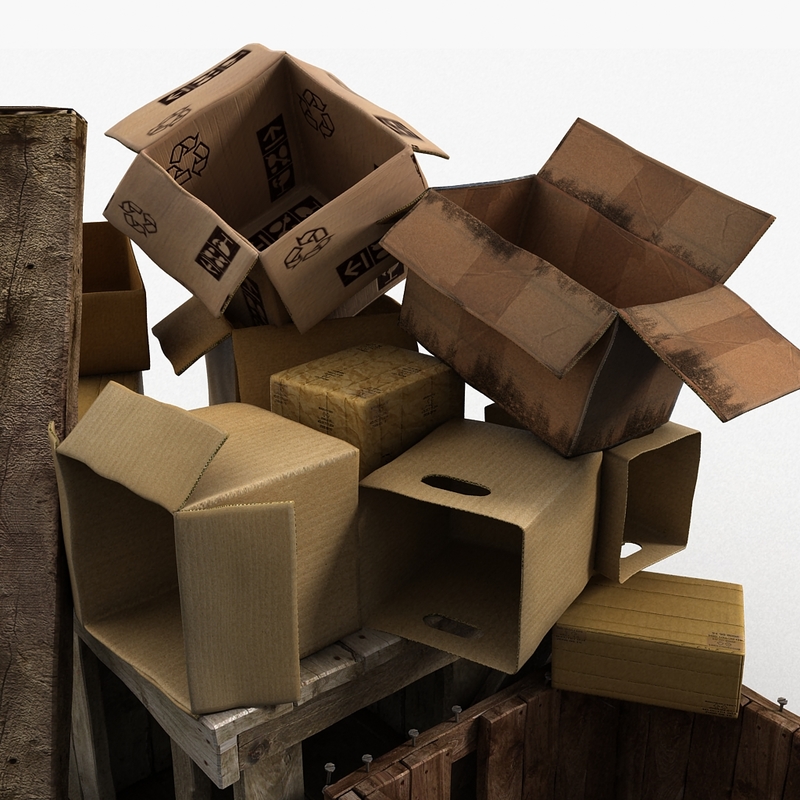 3d junk wood paper
