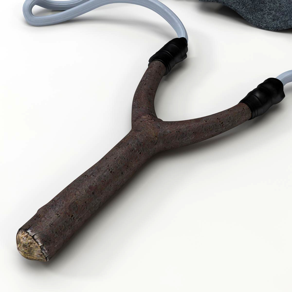 3d slingshot modelled