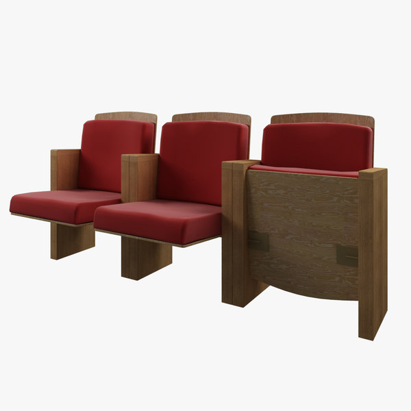 Theatre Chair 3D Models for Download | TurboSquid