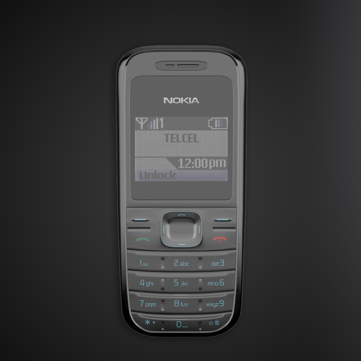 nokia 1208 3d max