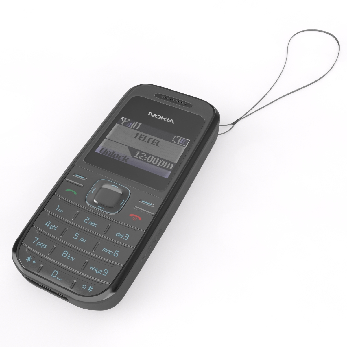 nokia 1208 3d max