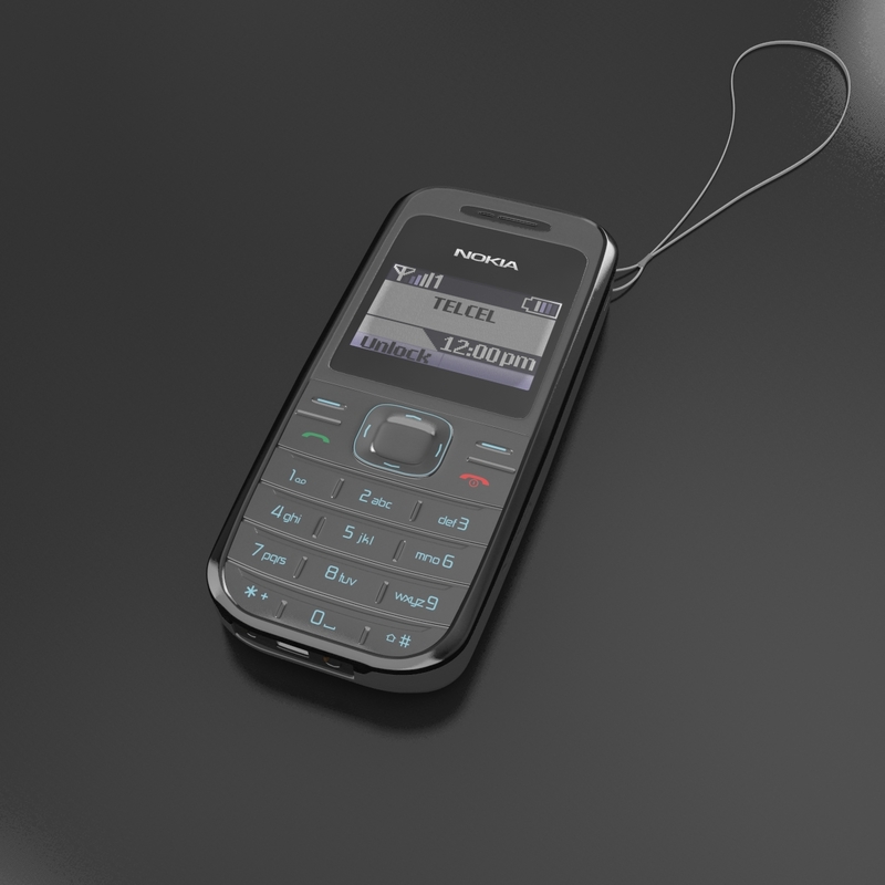 nokia 1208 3d max