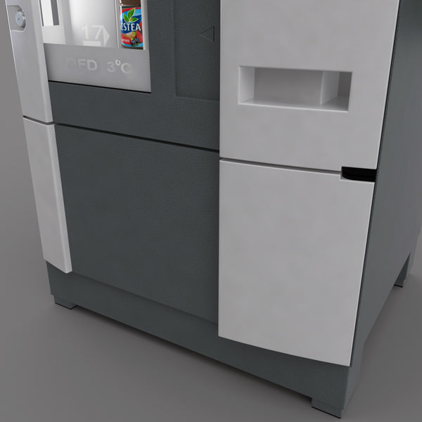 3d model vending machine 3