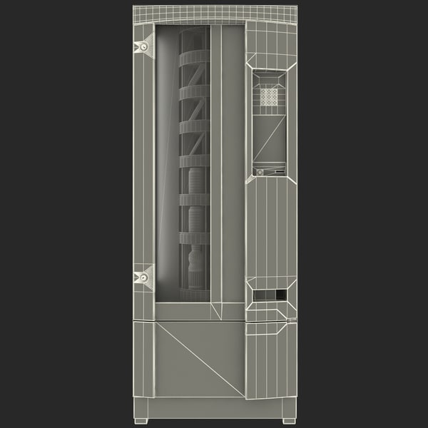 3d model vending machine 3