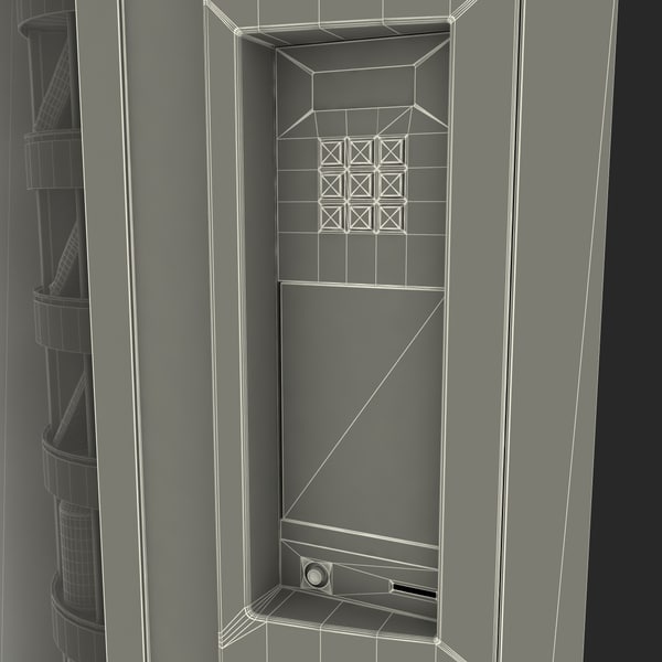 3d model vending machine 3