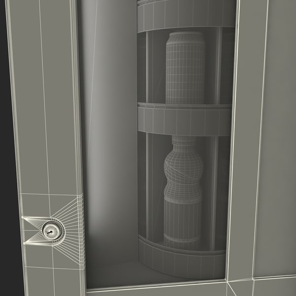 3d model vending machine 3
