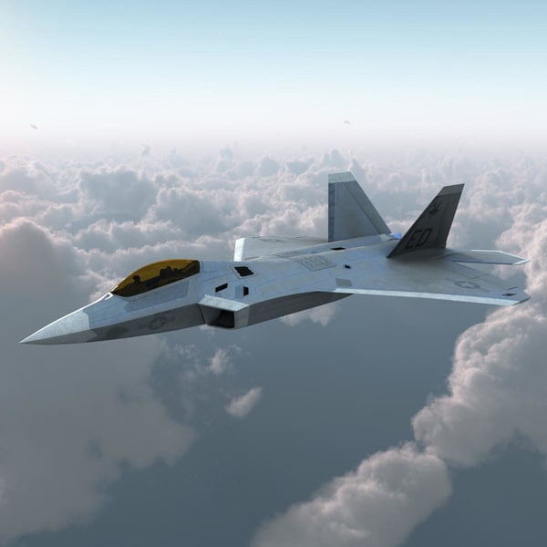 f-22 raptor 4 fighter 3d 3ds