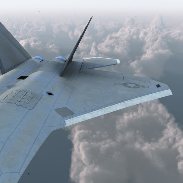 f-22 raptor 4 fighter 3d 3ds