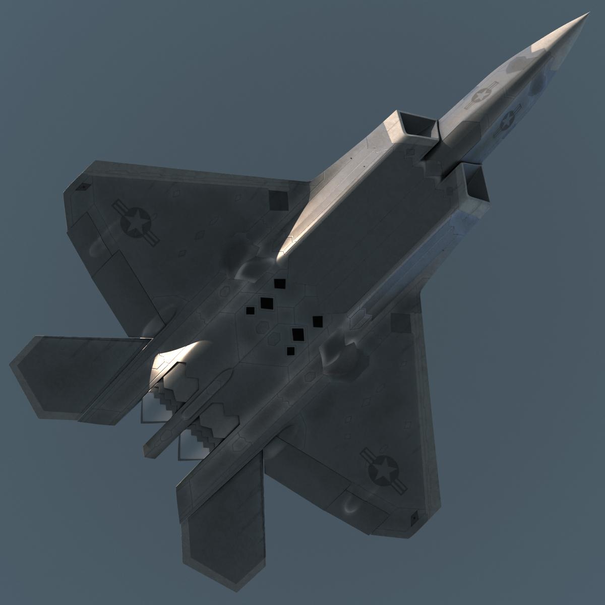 f-22 raptor 4 fighter 3d 3ds