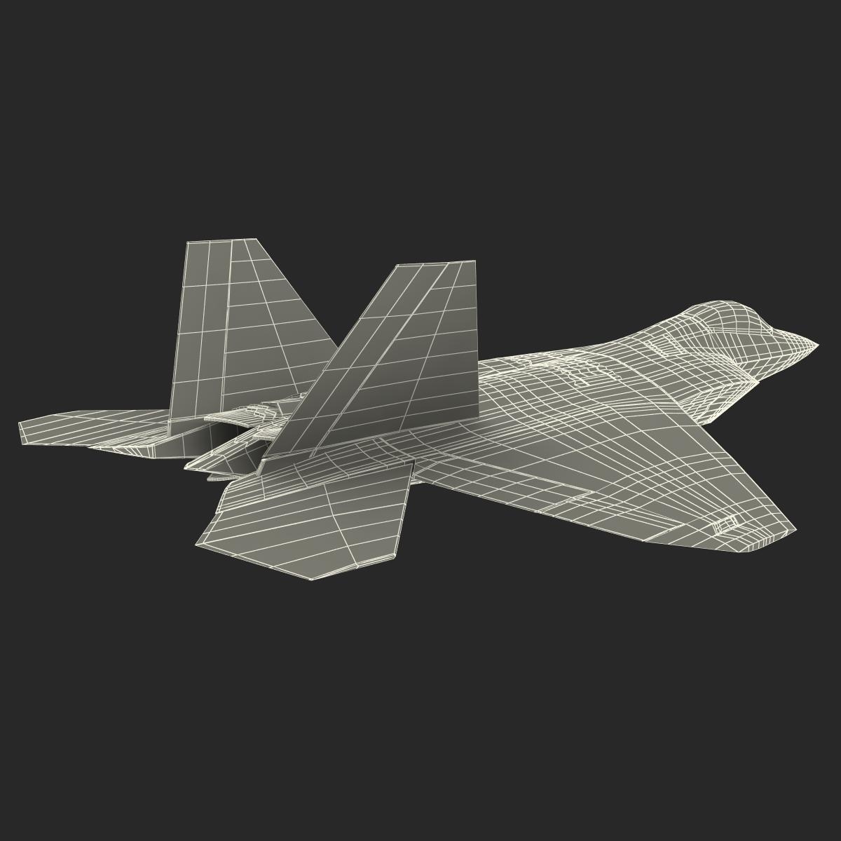 f-22 raptor 4 fighter 3d 3ds