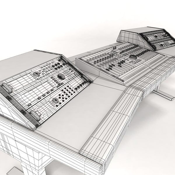 3d argosy studio console desk