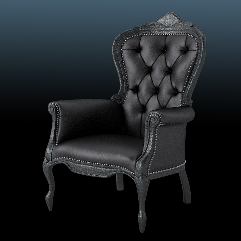 moooi smoke chair 3d model