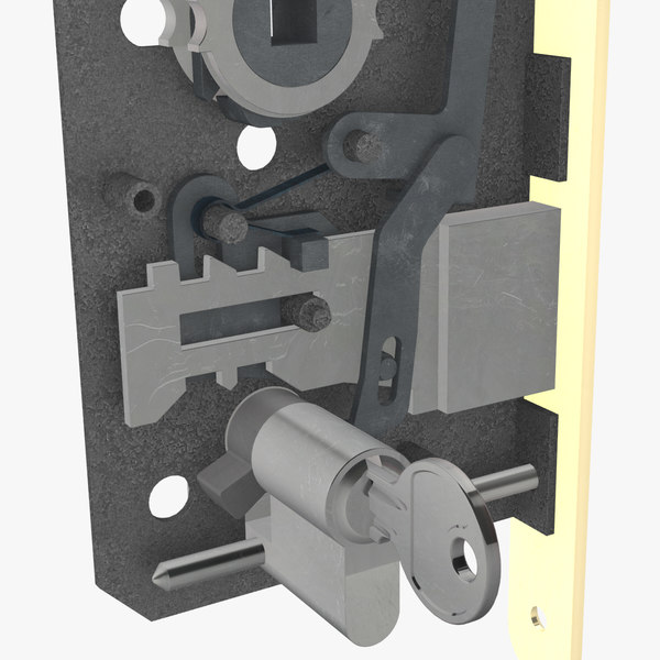 3d mortise lock cylinder