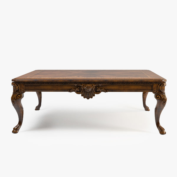 baker atelier bench 3d model