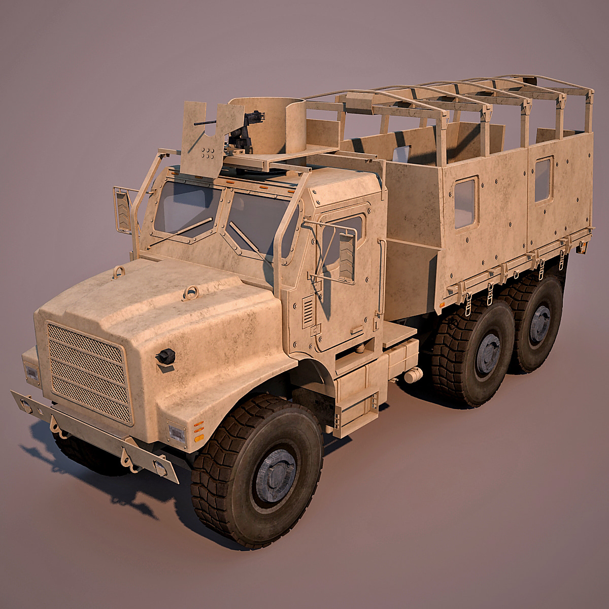 oshkosh mtvr mk25 3d model